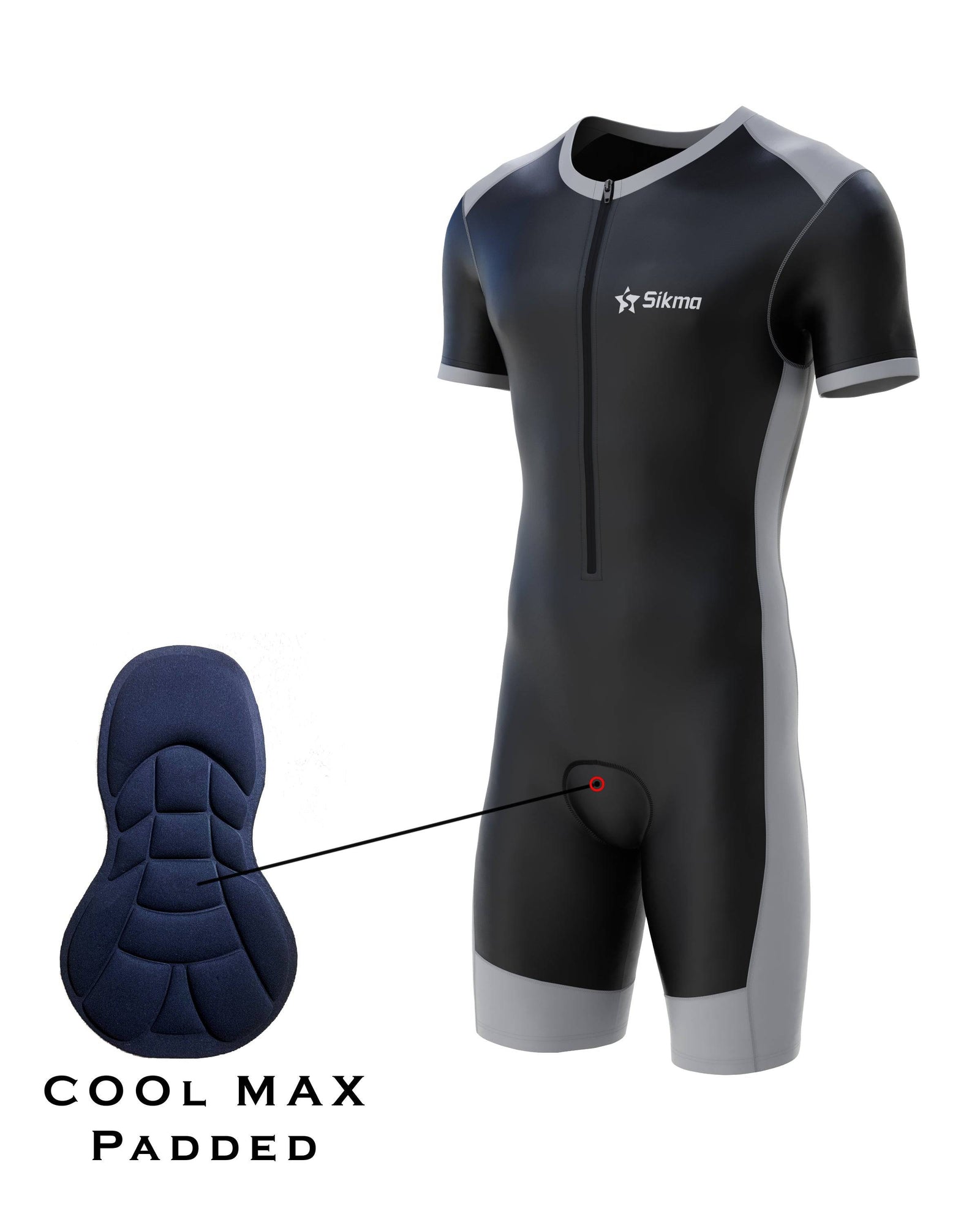 Men's All Seasons Padded Tri Suit
